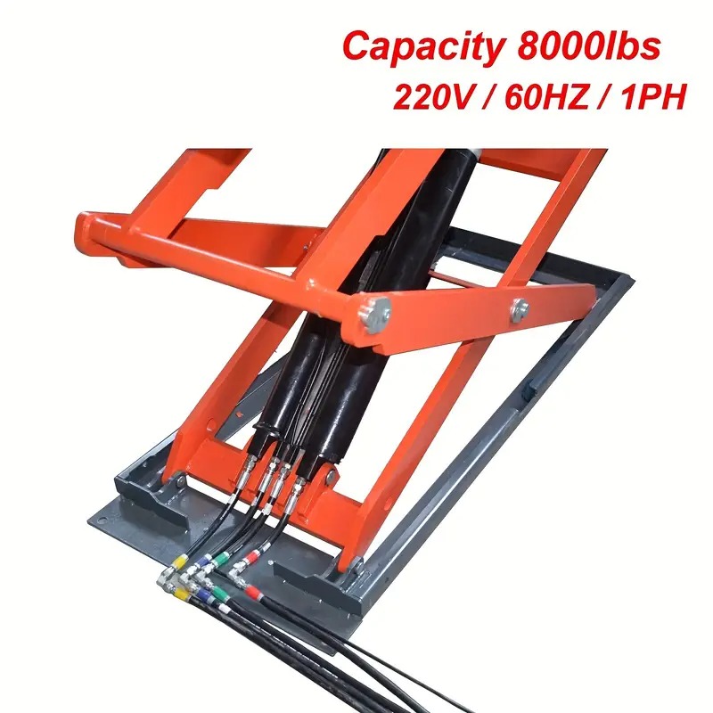 72-Inch Electric 220V Full Height Electric Scissor Lift | farmandgarage.com